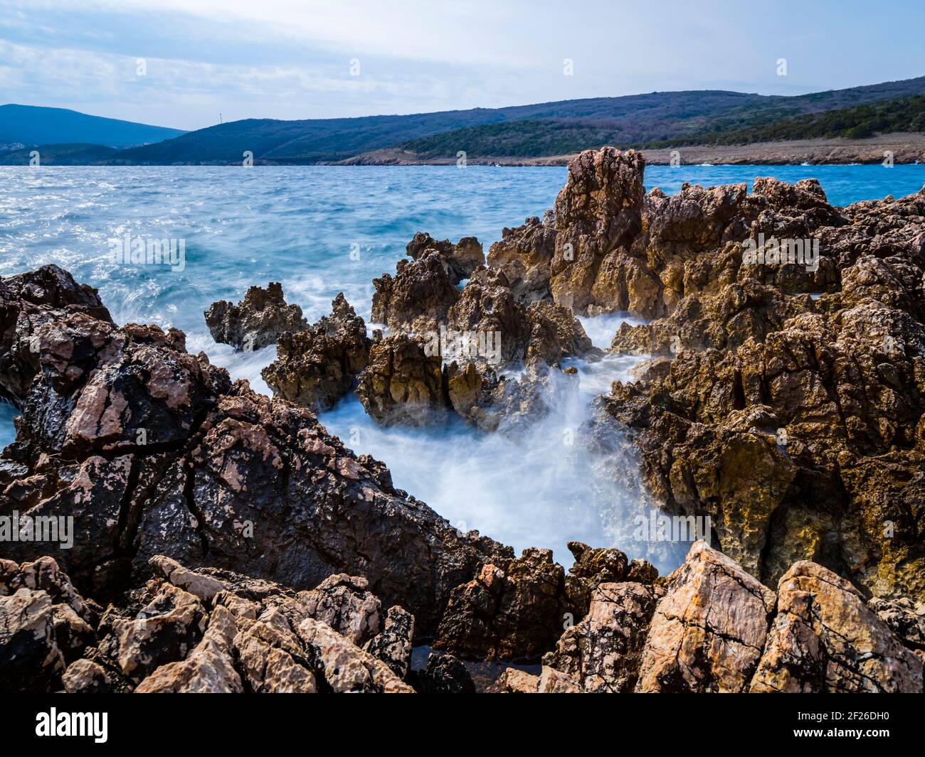 Rough sea condition hi-res stock photography and images - Alamy
