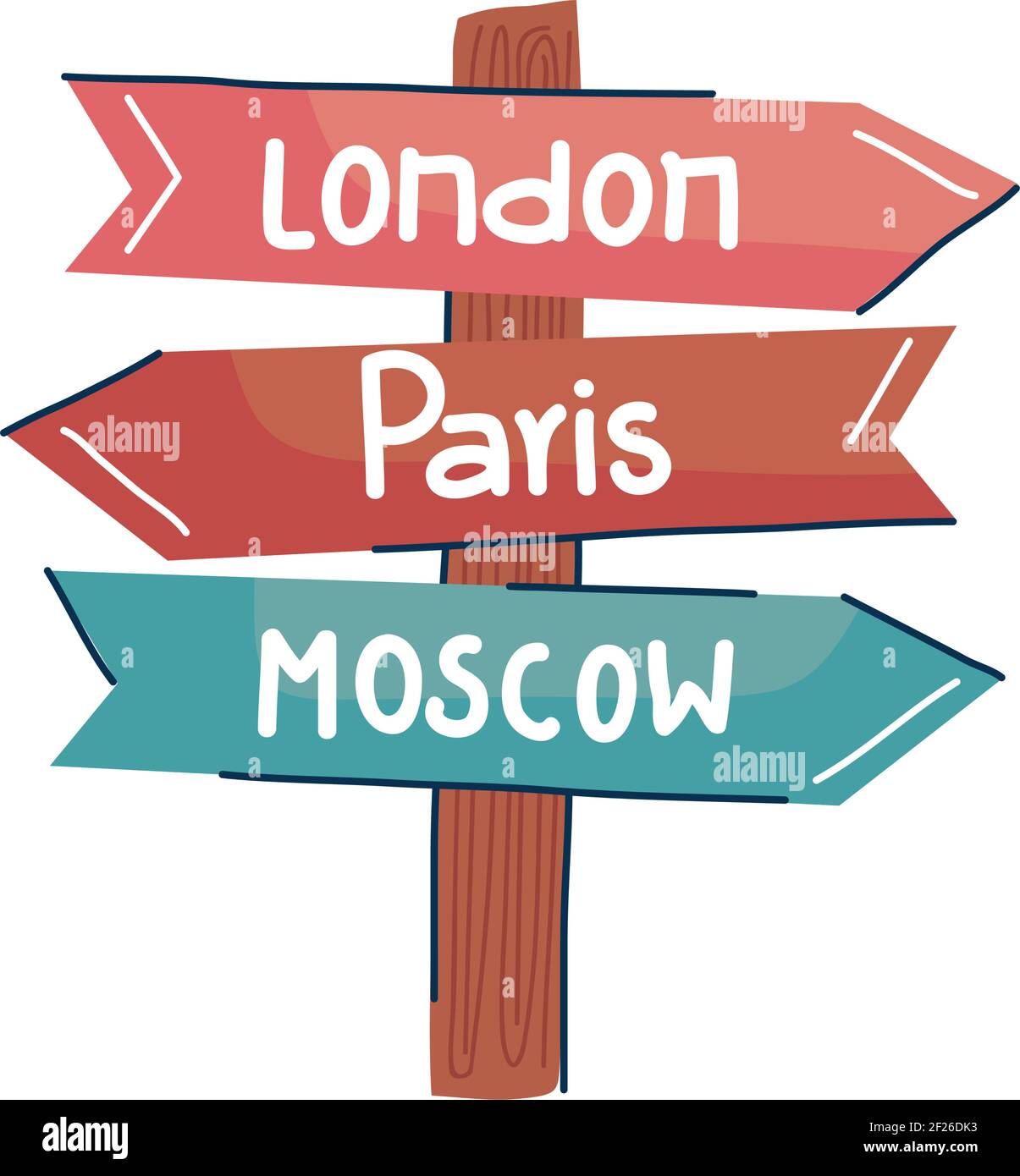 travel arrows guide Stock Vector Image & Art - Alamy