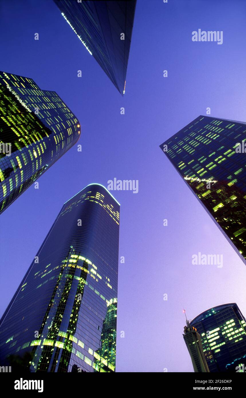 Tall high rise building in downtown Los Angeles, CA Stock Photo - Alamy