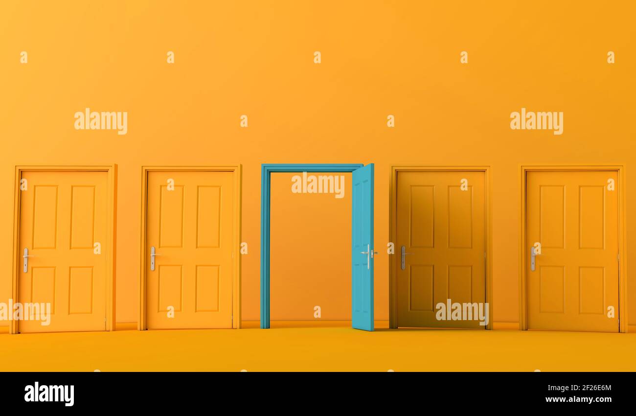 Open door and opportunity hi-res stock photography and images - Alamy