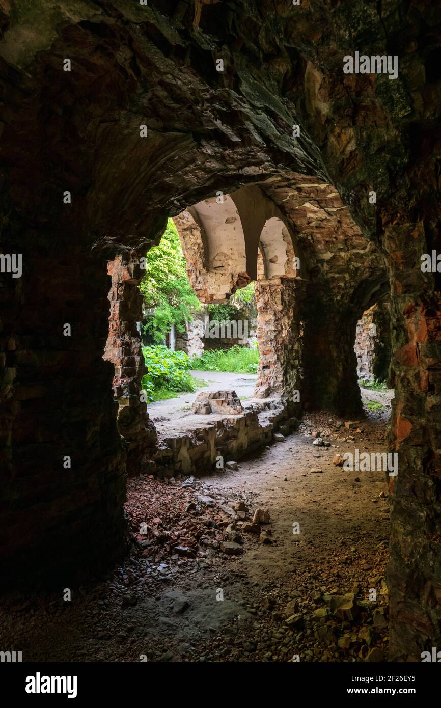 Abandoned Military Tarakaniv Fort basements (other names - Dubno Fort ...