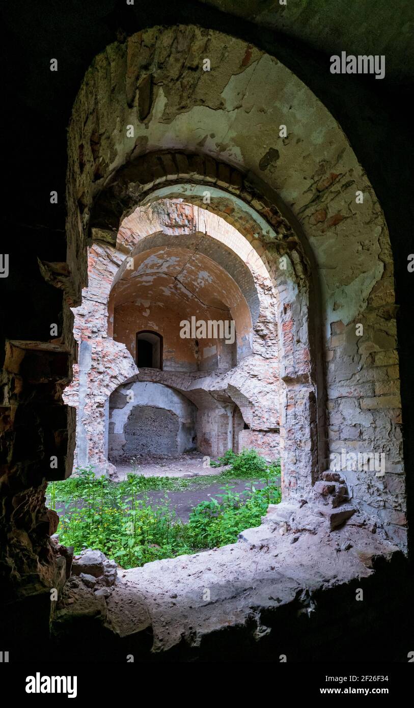 Abandoned Military Tarakaniv Fort basements (other names - Dubno Fort ...