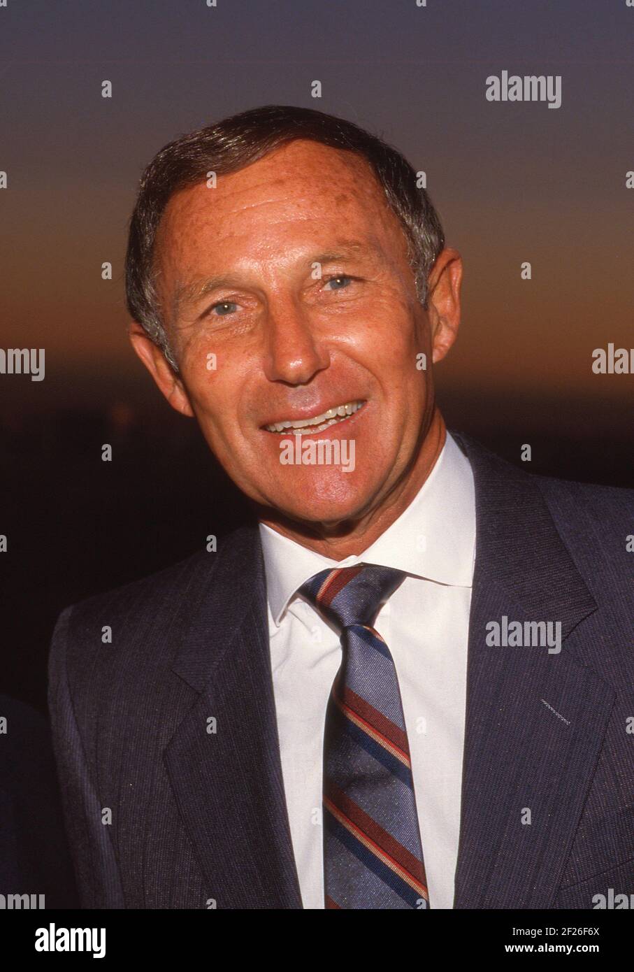 os Angeles Police Department Chief Daryl Gates attends Los Angeles ...