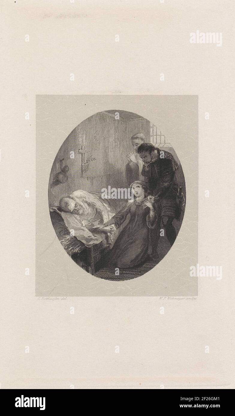 Old man on his deathbed hi-res stock photography and images - Alamy