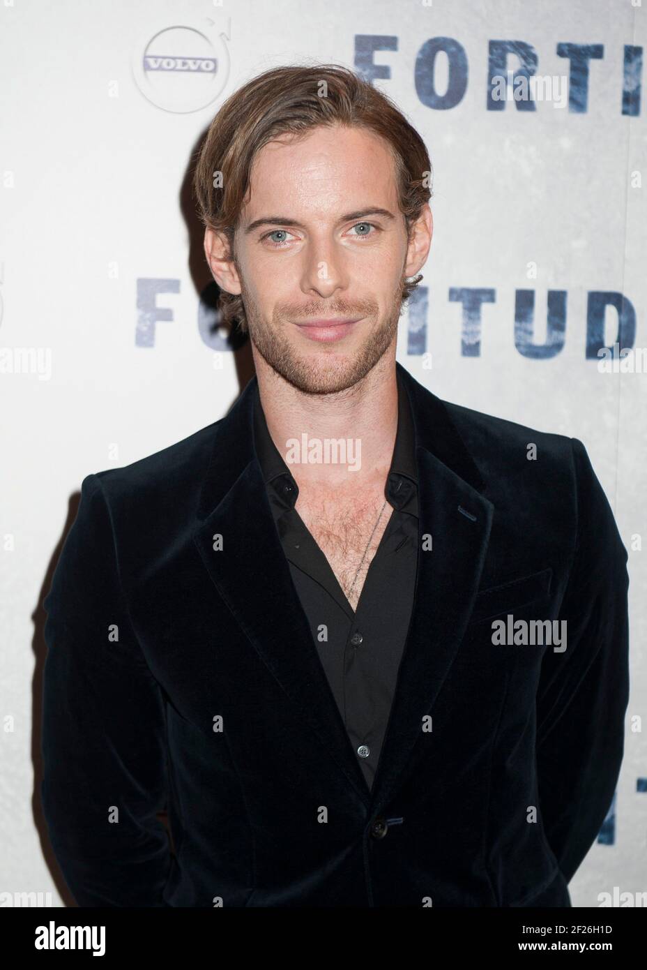Luke Treadaway arrives at the Sky Atlantic Fortitude premiere at The ...