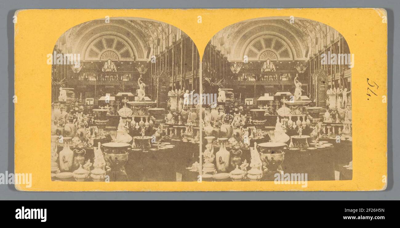 Exposition Londres 1862; The International Exhibition of 1862 Stock ...