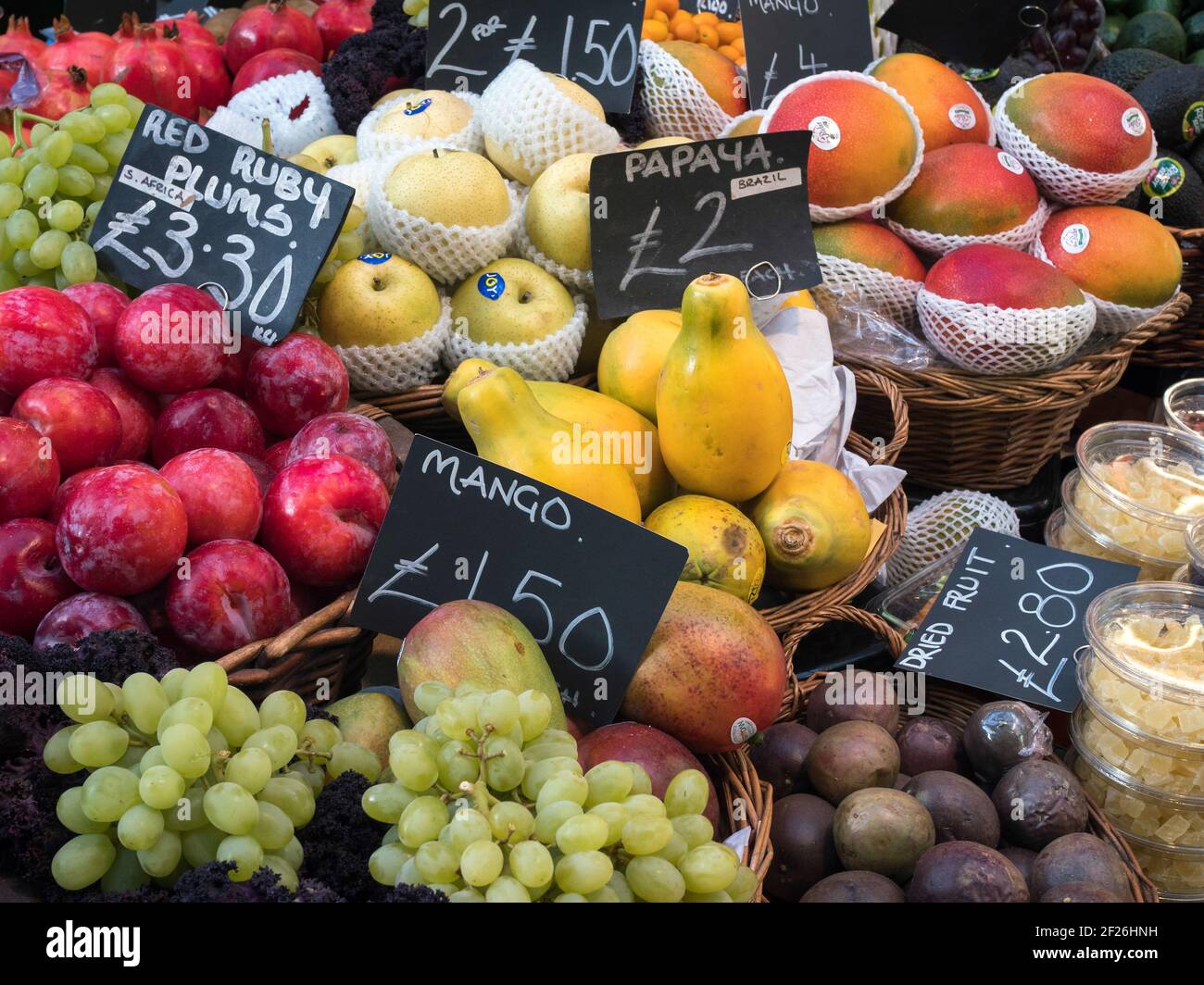 Borough market fruit hi-res stock photography and images - Alamy