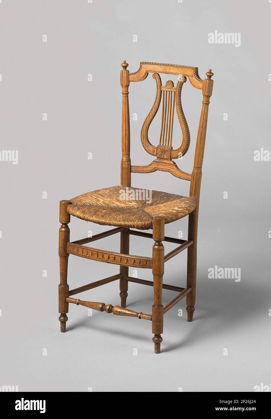 Chair with mats Sitting and fluted back styles crowned with buttons ...