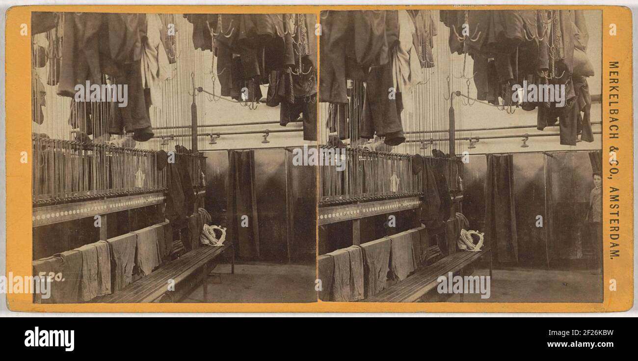 The washroom of miners Stock Photo - Alamy