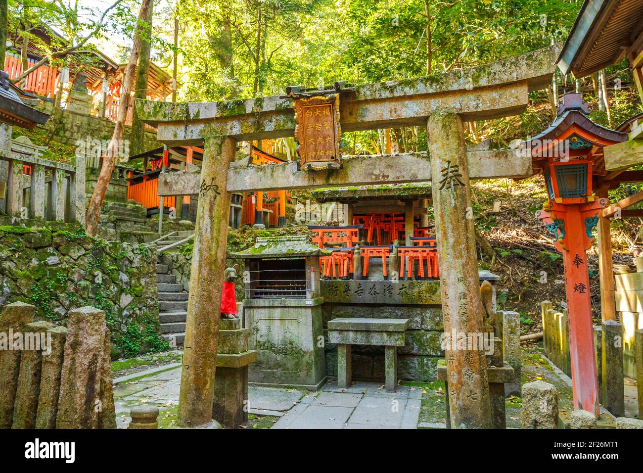 Kyoto, Japan - April 28, 2017: Fushimi Inari Taisha is the most ...