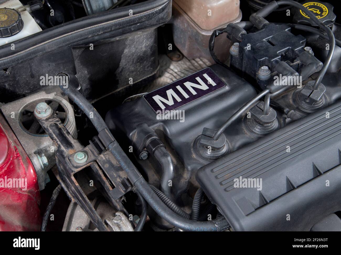 Early (April) 2001 pre-production R50 shape BMW MINI Coopers at the ...