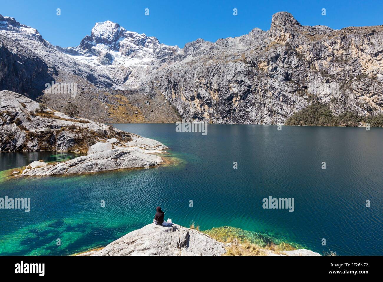 Hike in Peru Stock Photo - Alamy