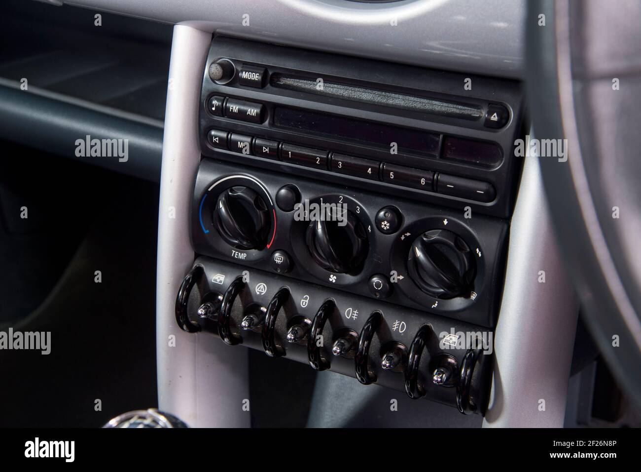 Early (April) 2001 pre-production R50 shape BMW MINI Coopers at the ...