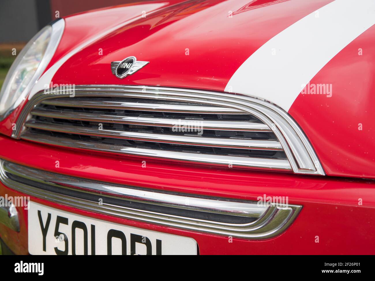 Early (April) 2001 pre-production R50 shape BMW MINI Coopers at the ...