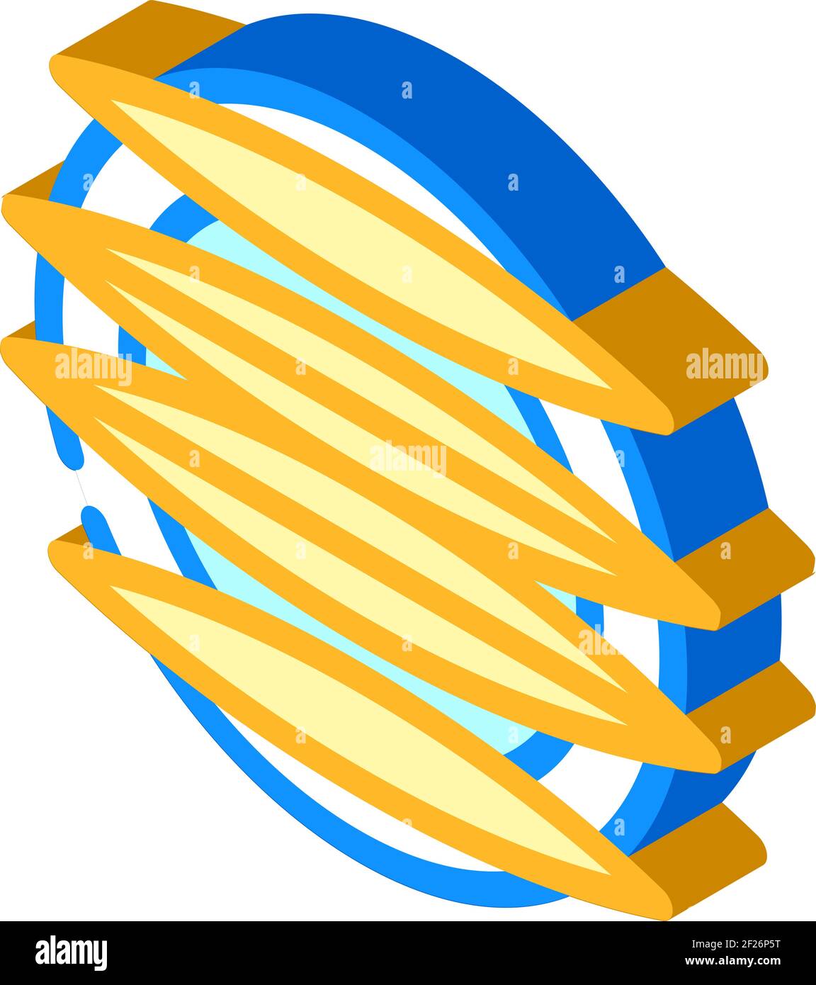 cut mango on plate isometric icon vector illustration Stock Vector ...