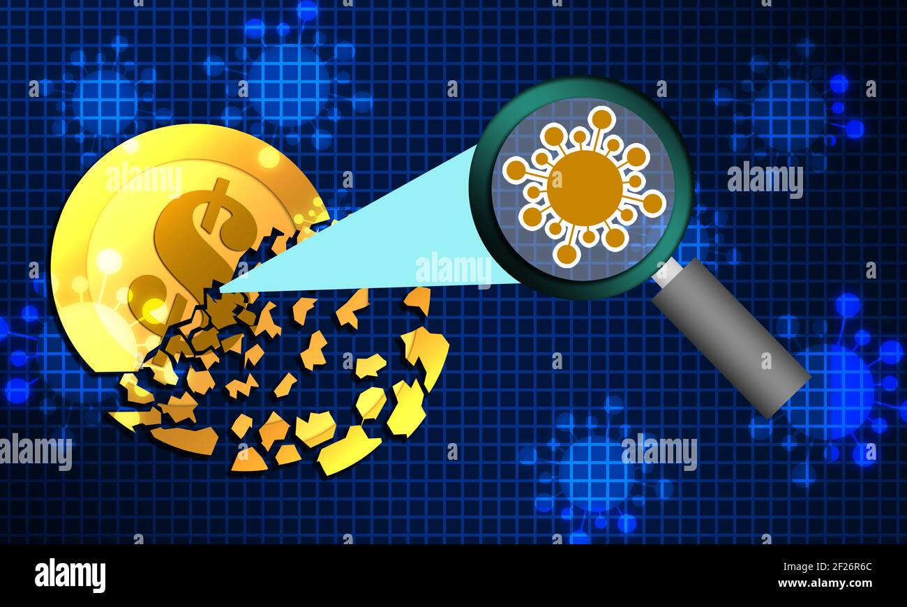 The coronavirus shattering the gold dollar coin and e world economy ...
