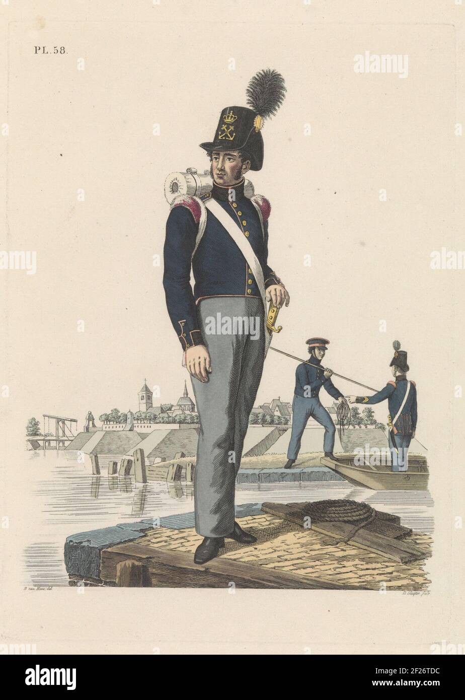 Pontonniers hi-res stock photography and images - Alamy