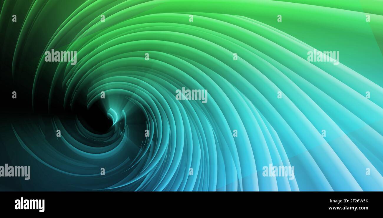 Virtual Tidal Wave Swirl Stock Photo - Alamy