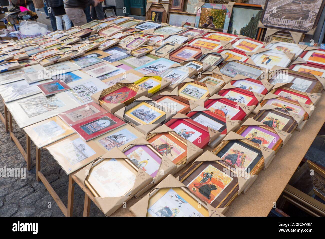 El Rastro, Madrid Stock Photo - Alamy