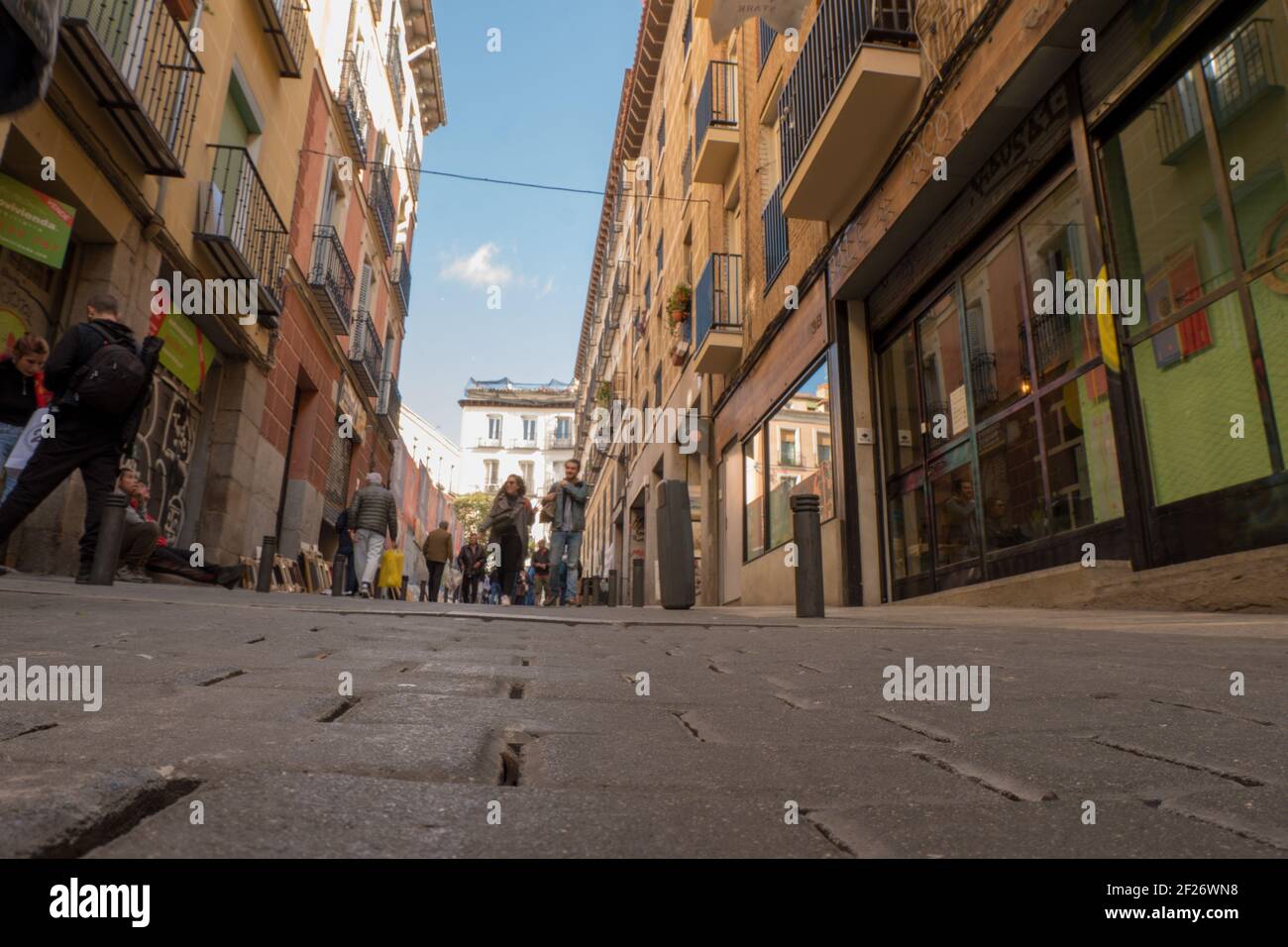 El Rastro, Madrid Stock Photo - Alamy