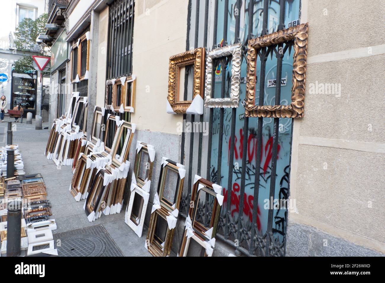 El Rastro, Madrid Stock Photo - Alamy