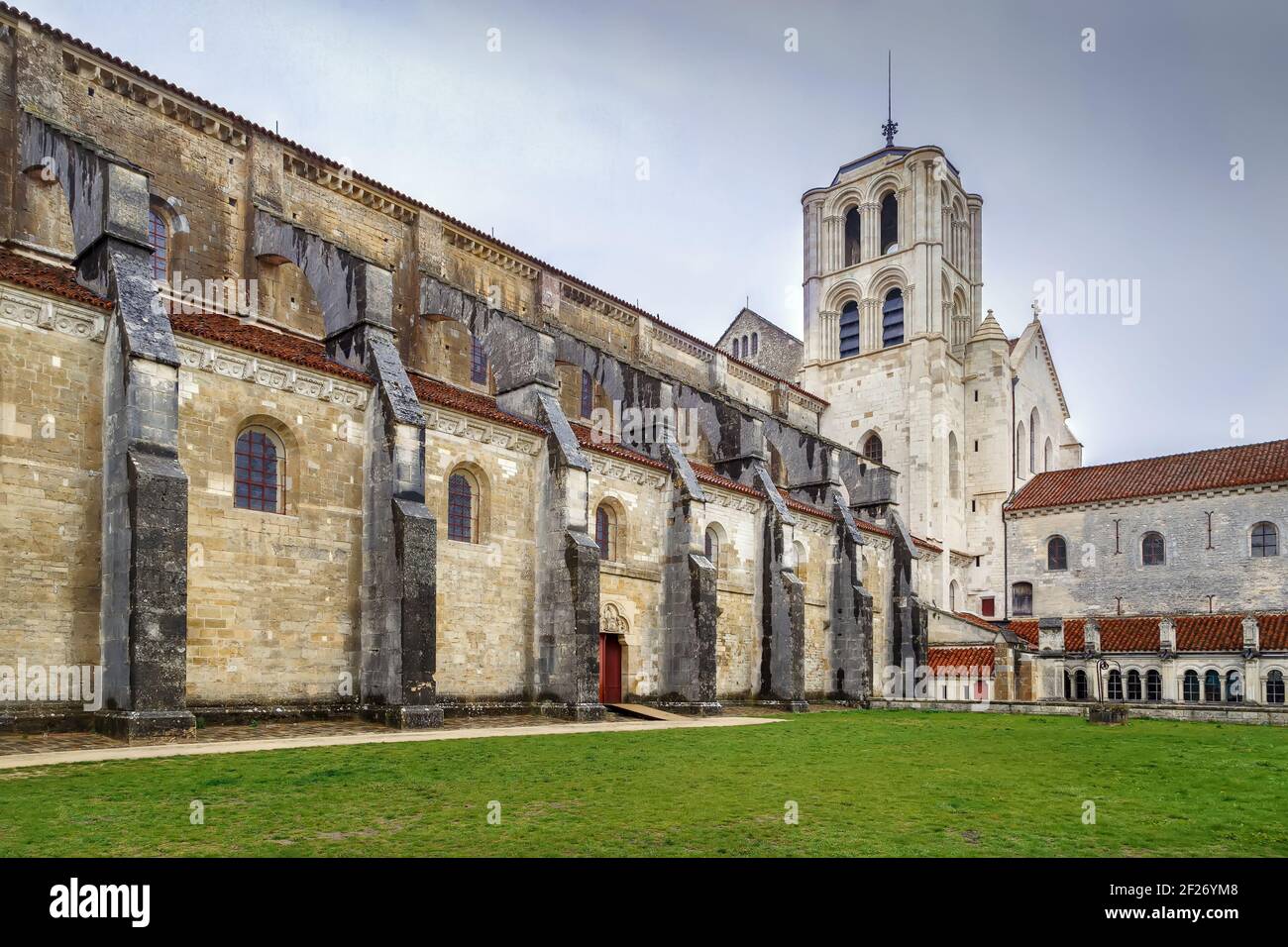 Vezelay Abbey, France Stock Photo - Alamy
