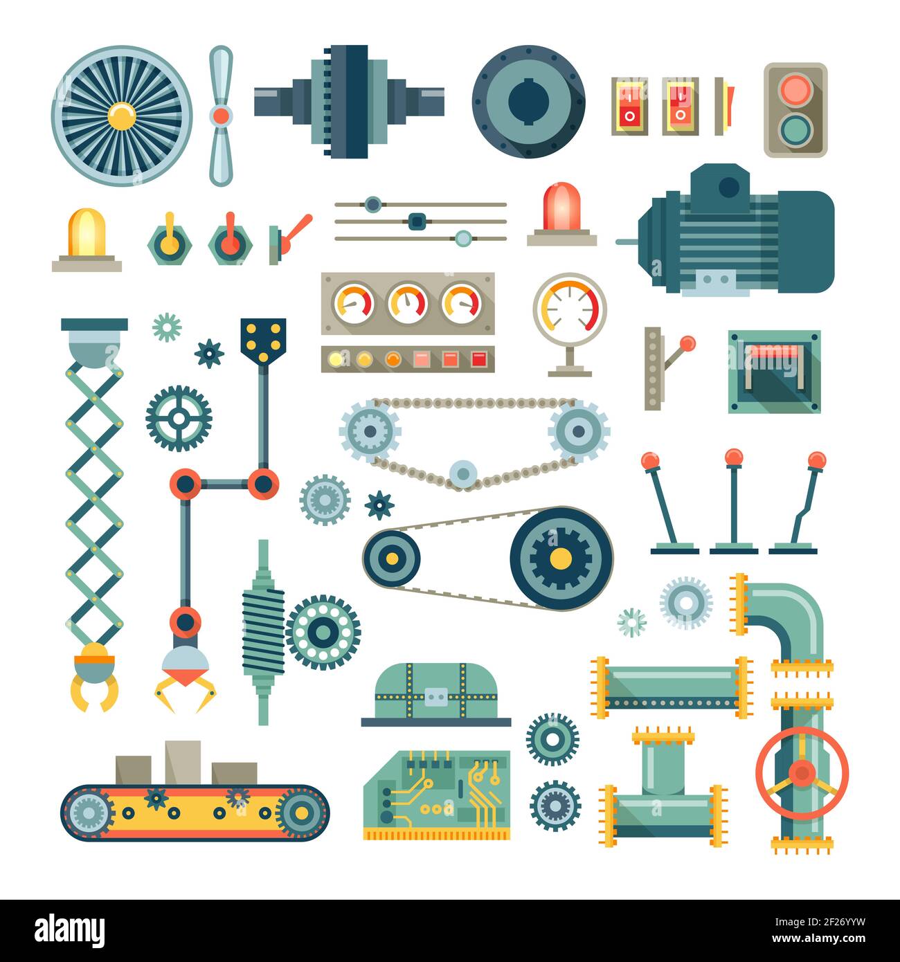 Valve switch Stock Vector Images - Alamy