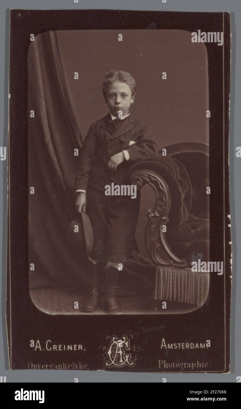 Portrait of an unknown boy in an interior Stock Photo - Alamy