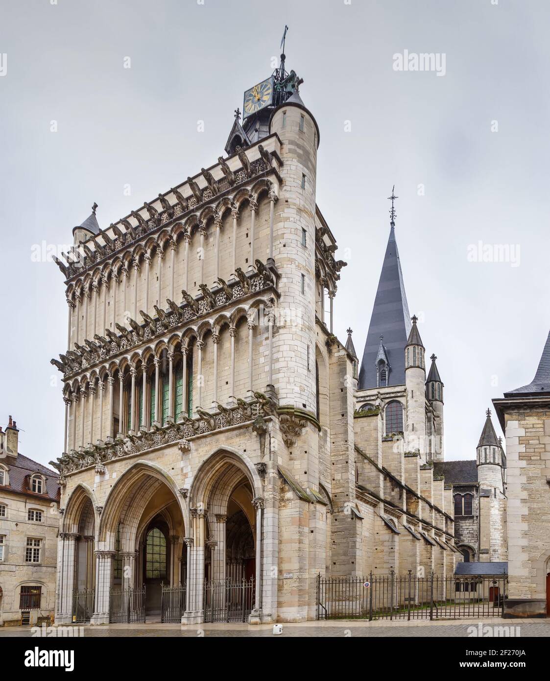 Church of Notre-Dame, Dijon, France Stock Photo - Alamy
