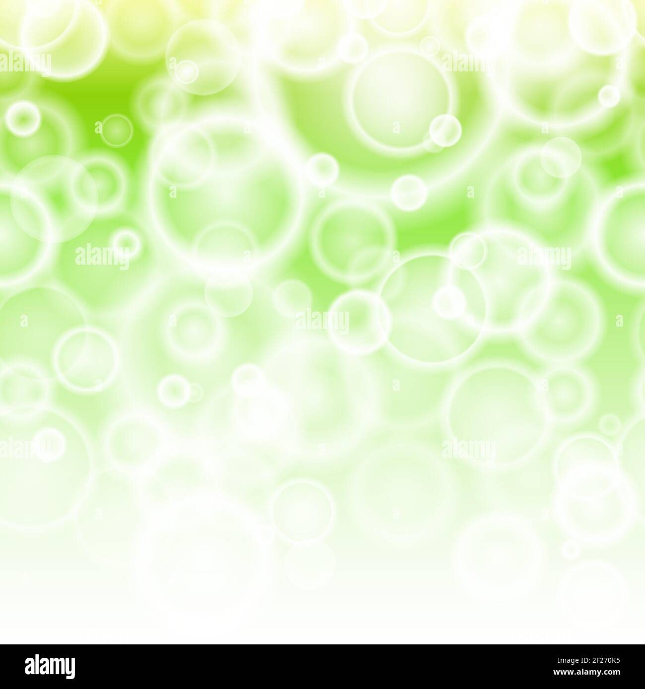 Horizontal Seamless Spring Bokeh abstract background with bubbles Stock ...