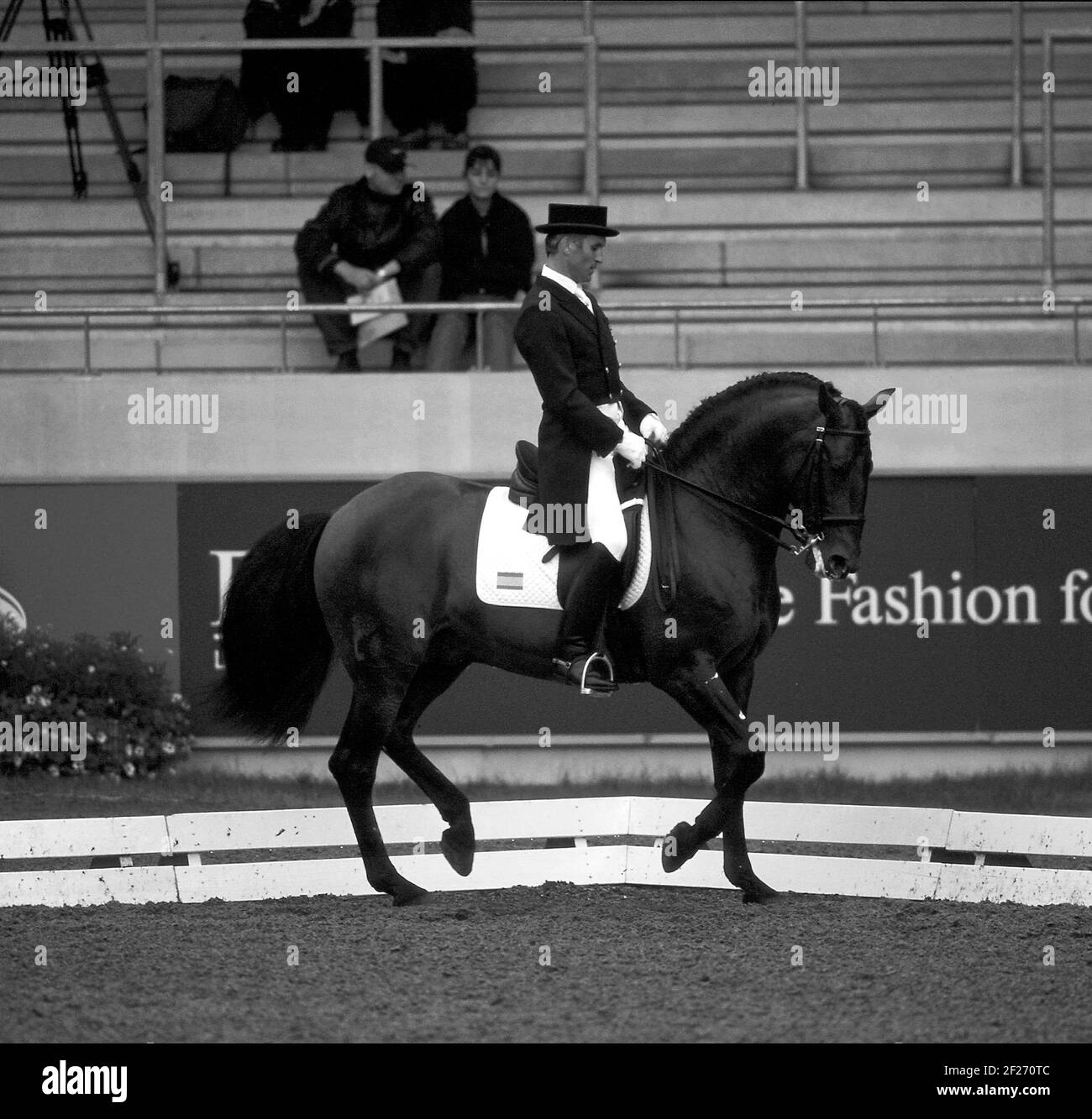 CHIO Aachen July 2000, Juan Antonio Jiminez (ESP) riding Guizo Stock ...