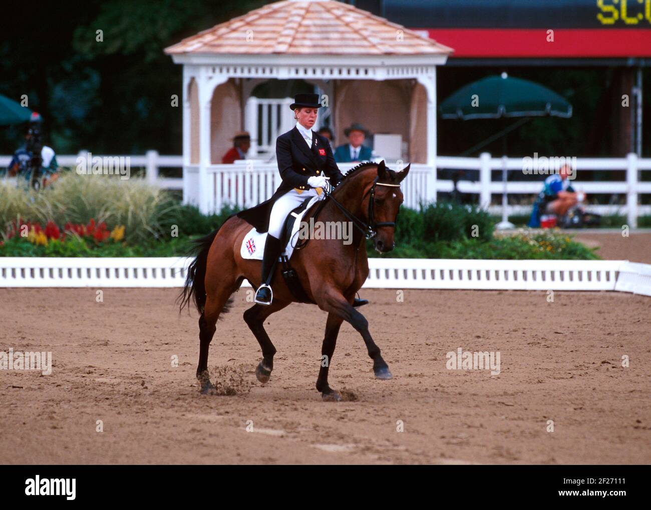 The Olympic Games, Atlanta 1996, Vicki Thompson (GBR) riding Enfant ...