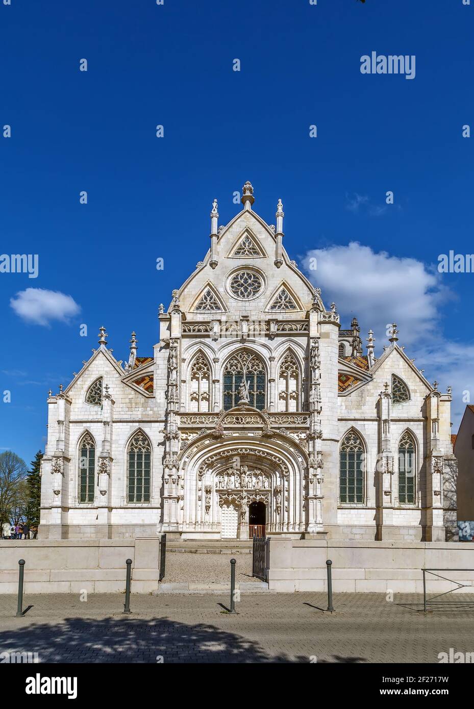 Royal Monastery of Brou, Bourg-en-Bresse, France Stock Photo - Alamy