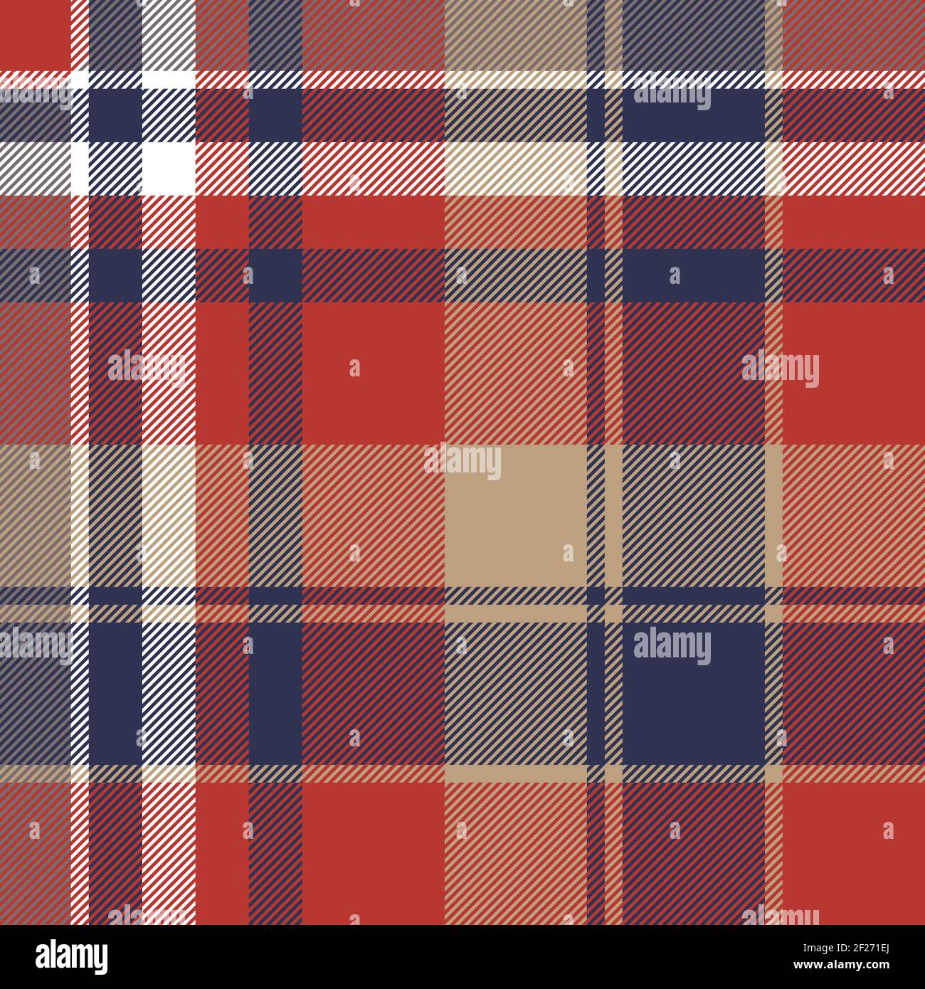 Scotland tartan seamless plaid texture with rhombuses and squares ...