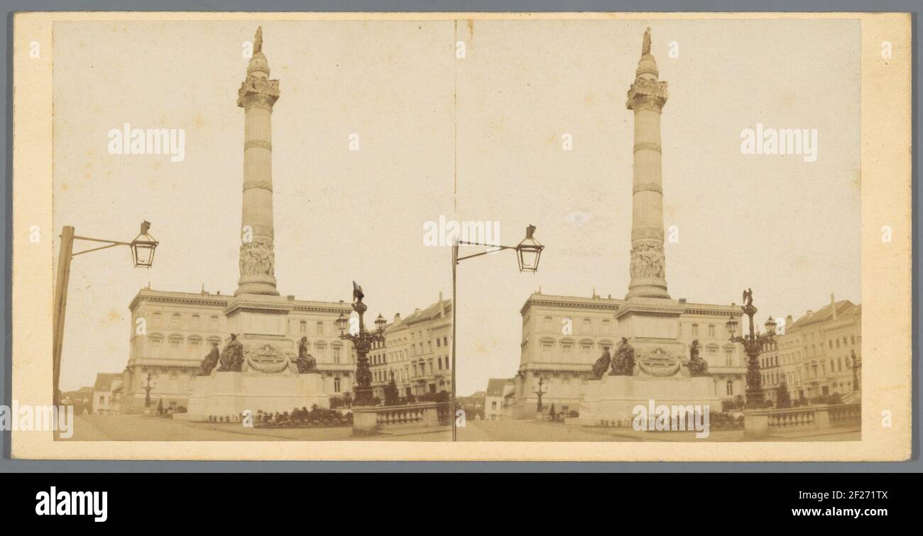 Brussels (Belgium), Congress Column Stock Photo - Alamy