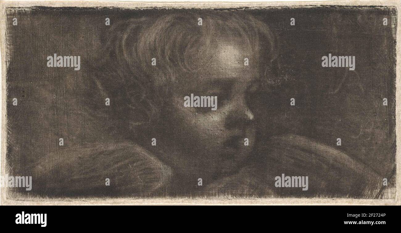 Angel head Stock Photo - Alamy