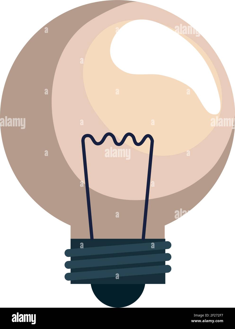bulb light icon Stock Vector Image & Art - Alamy
