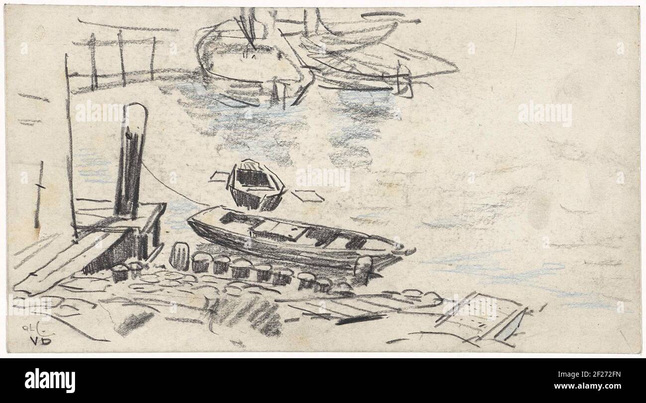 Waterway with boats Cut Out Stock Images & Pictures - Alamy