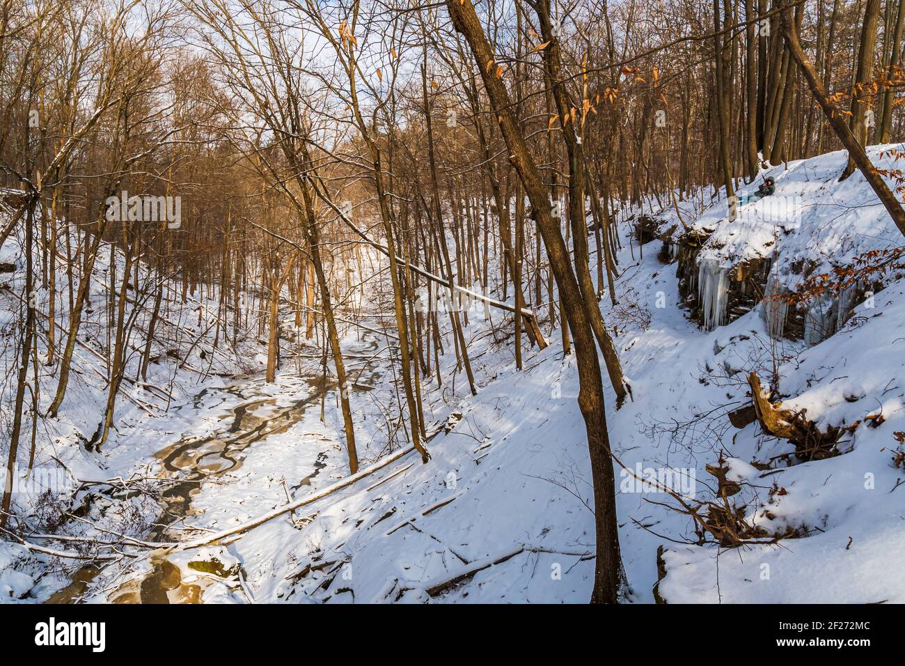 Louth Falls Conservation Area Niagara Escarpment Jordan Ontario Canada ...