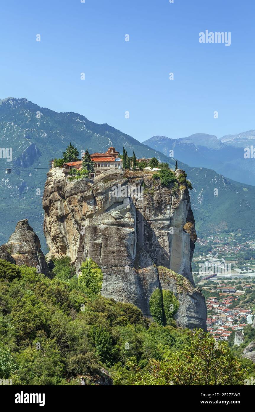 Monastery of the Holy Trinity, Meteora, Greece Stock Photo - Alamy