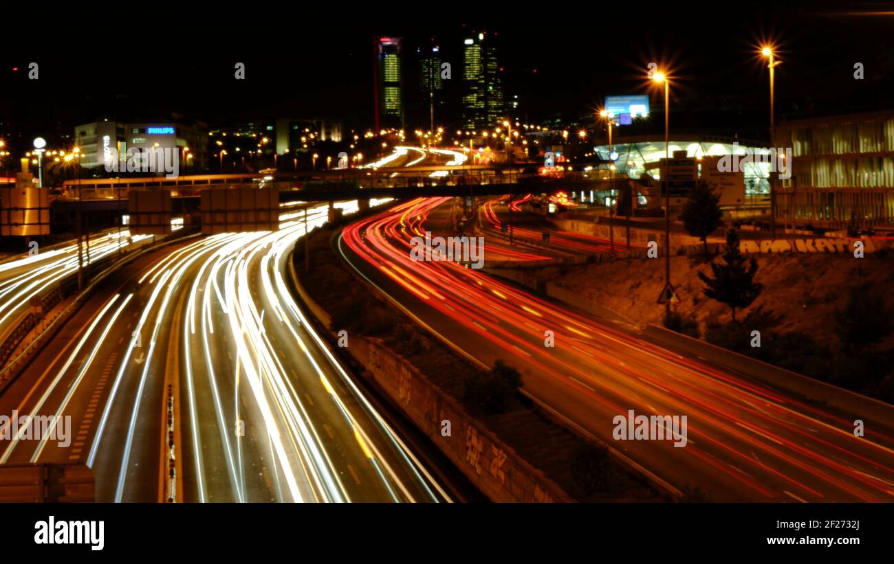 Long exposure night drive hi-res stock photography and images - Alamy