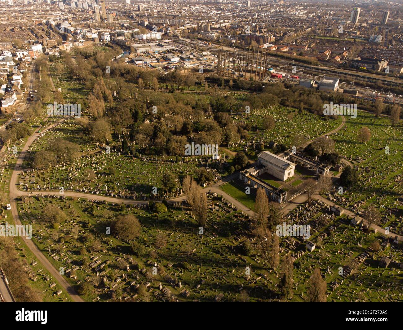 Kensal Green Cemetery Stock Photo - Alamy