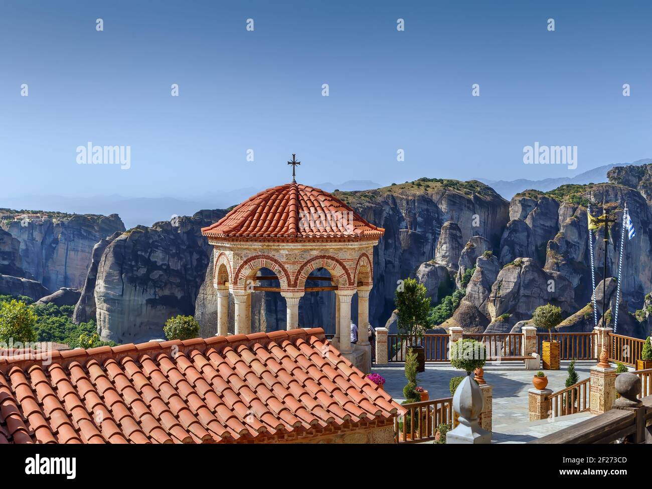 Monastery of Varlaam in Meteora, Greece Stock Photo - Alamy