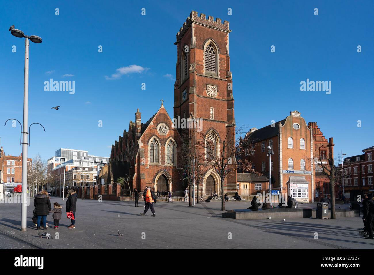 St Mary's Church, Acton Stock Photo - Alamy