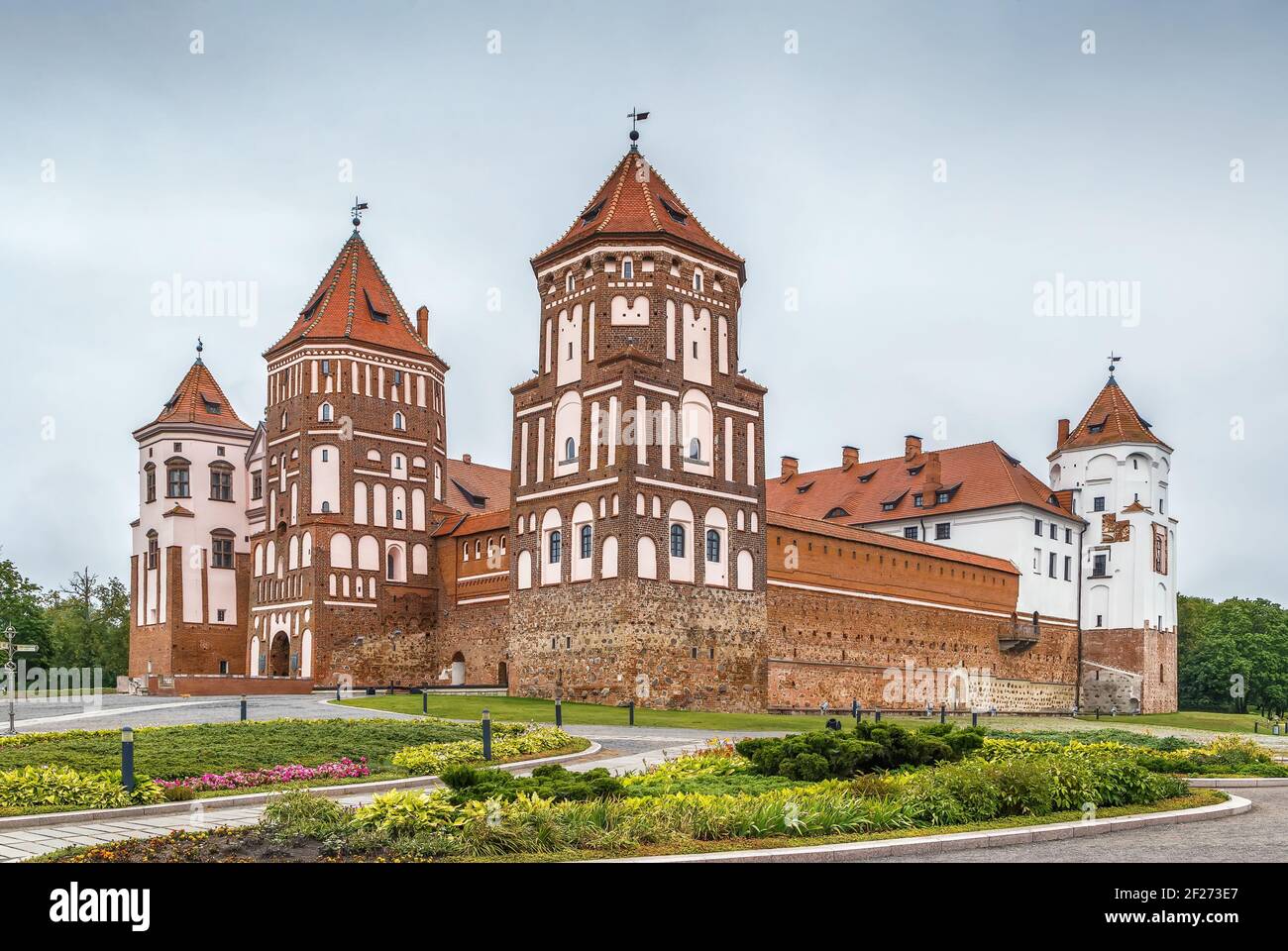 Mir Castle Complex, Belarus Stock Photo - Alamy