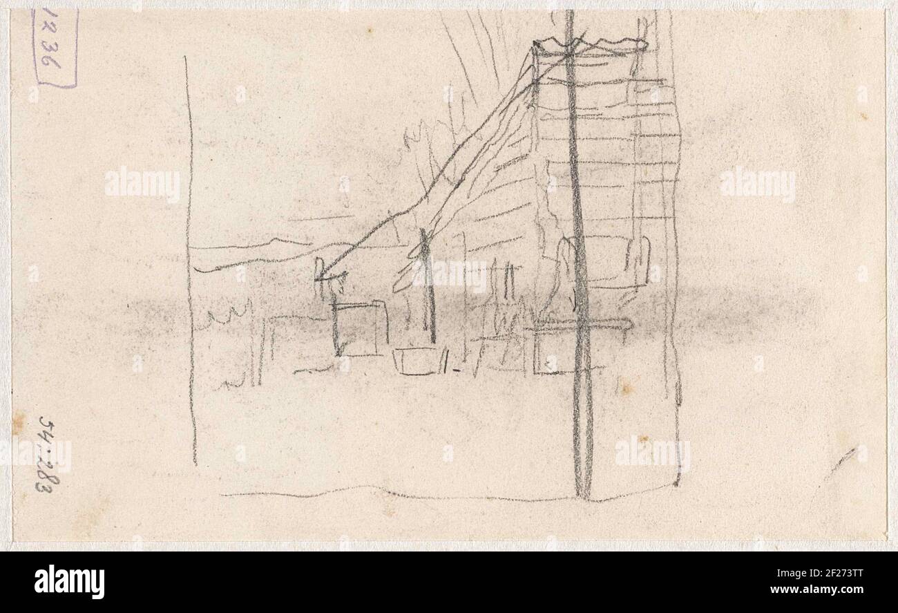 Sketch of a structure Stock Photo - Alamy