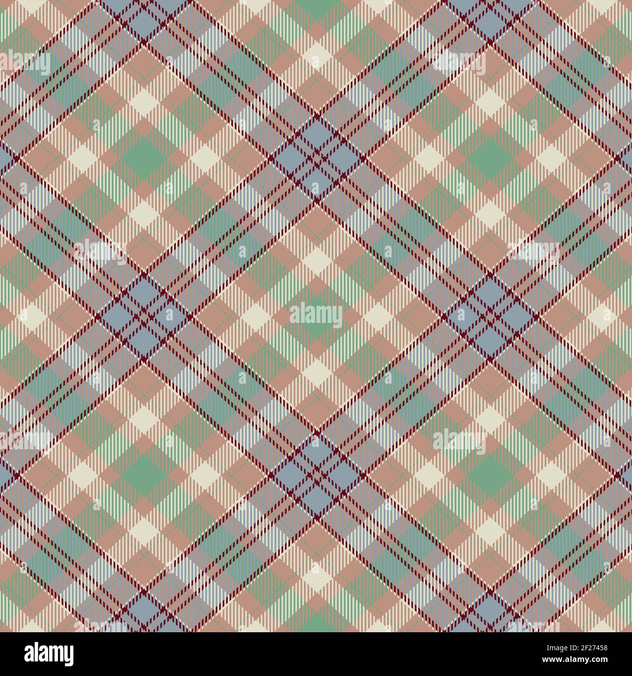 Scotland tartan seamless plaid texture with rhombuses and squares ...
