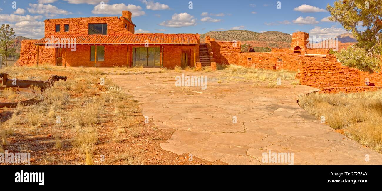 House of Apache Fires in Red Rock State Park AZ Stock Photo - Alamy
