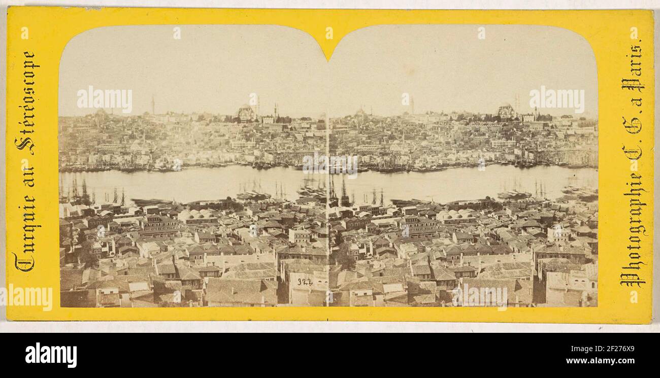 Panorama of Constantinople Stock Photo - Alamy