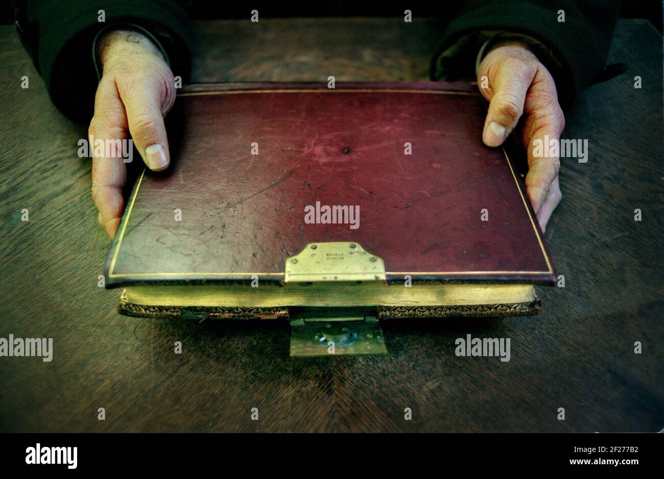 The Red Book January 2000 Stock Photo - Alamy